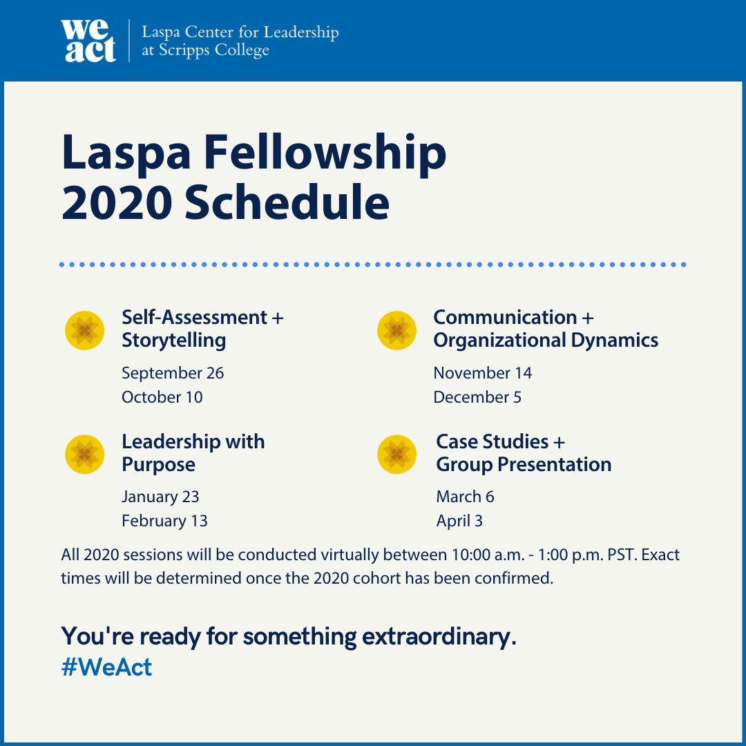 Laspa Center at Scripps College | Laspa Fellowship