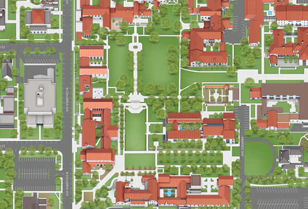 Scripps College Campus Map Campus Map 2019 2020
